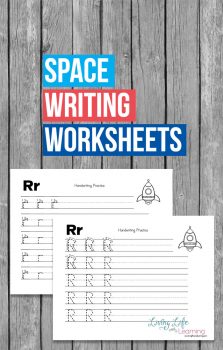 Free Space Handwriting Worksheets