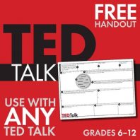 Free TED Talk Public Speaking Worksheet