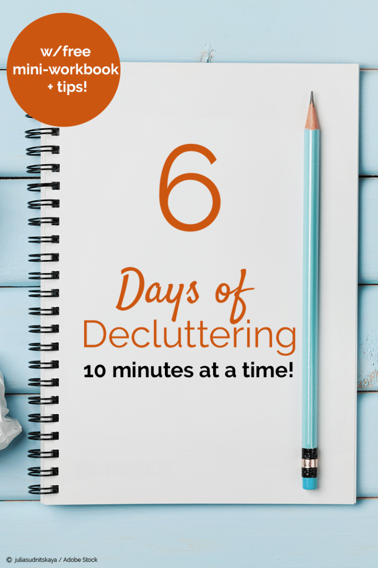 Free Six Day Decluttering Challenge | Free Homeschool Deals