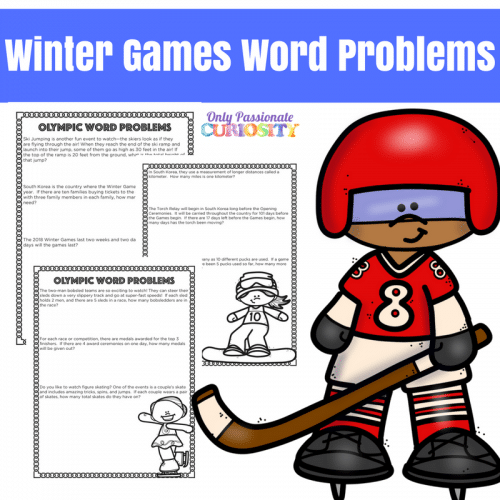 Free Winter Games Word Problems