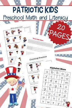 Free Patriotic Kids Learning Printables