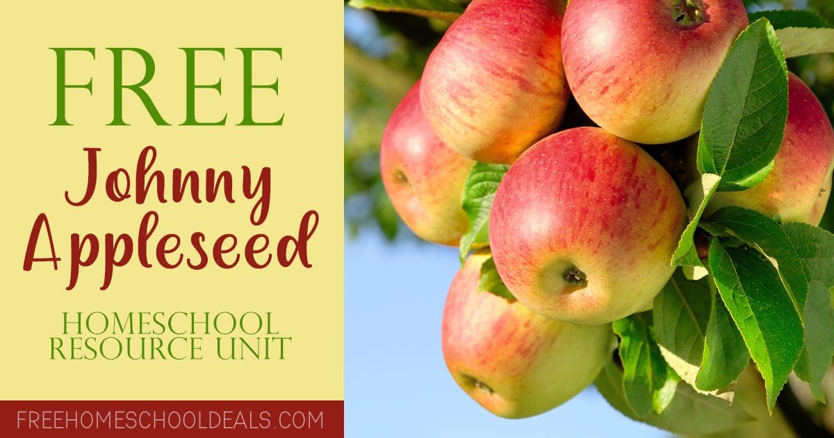 FREE Johnny Appleseed Homeschool Resource Unit