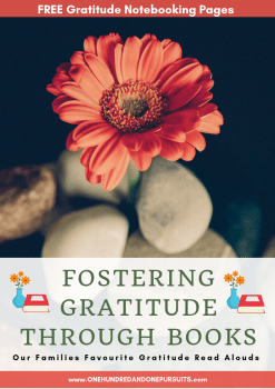 FREE Daily Gratitude Notebooking Pages | Free Homeschool Deals