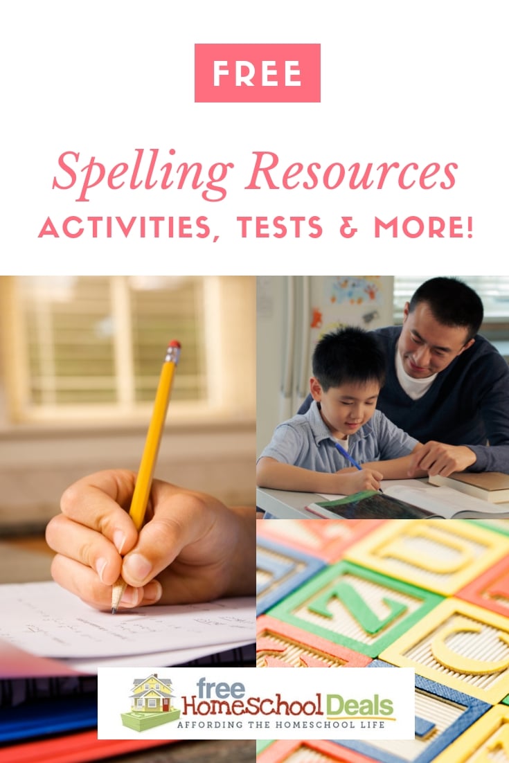 25 Amazing Free Spelling Resources - Activities, Tests, & More! | Free ...