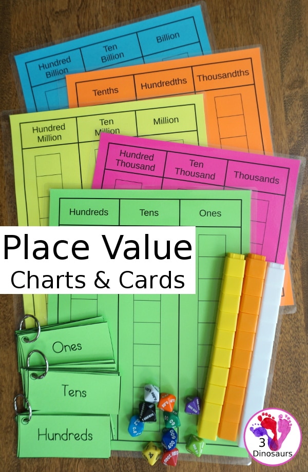 FREE Place Value Mats & Cards | Free Homeschool Deals