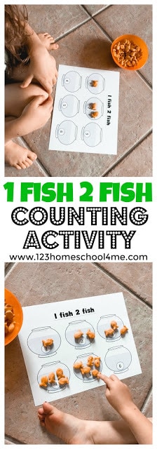 FREE One Fish, Two Fish Counting Game | Free Homeschool Deals