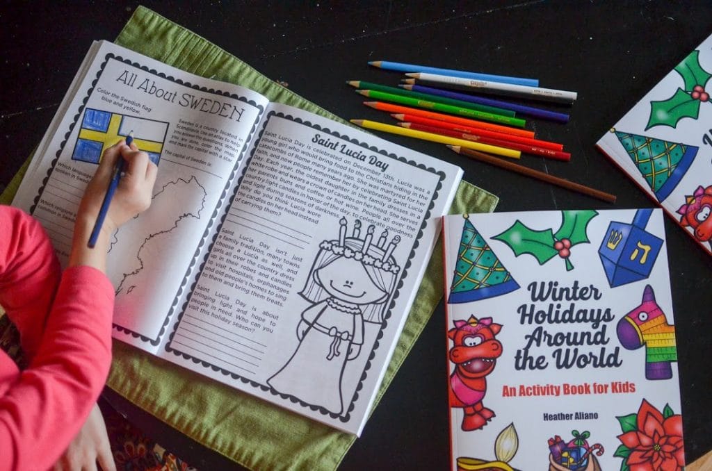 SAVE 15% on a Winter Holidays Around the World Activity Book! | Free ...
