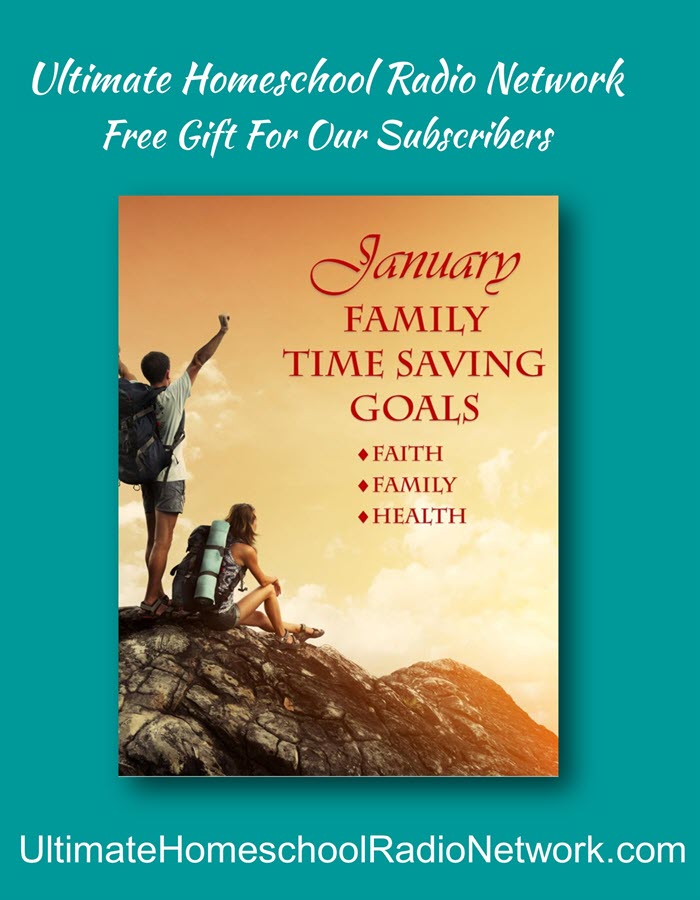 FREE January Family Time Saving Goals Planner (subscriber freebie ...