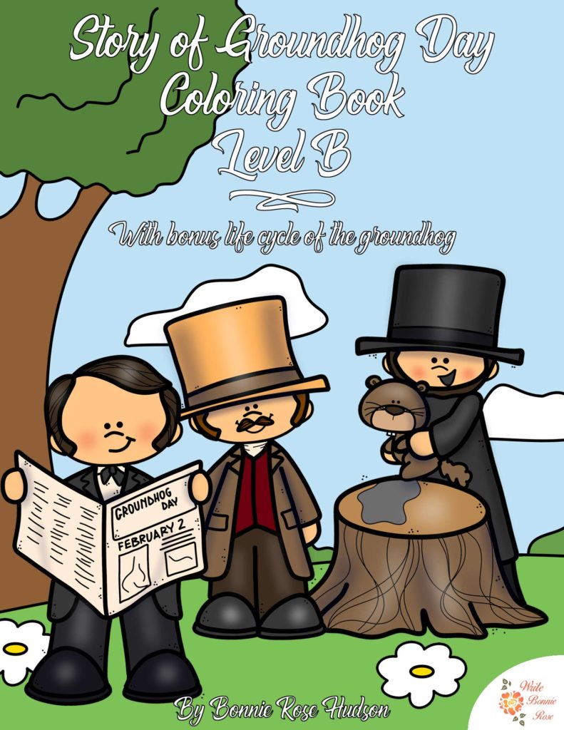 FREE Story of Groundhog Day Coloring Book - (subscriber freebie ...