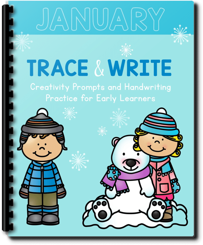 FREE Creative Writing Prompts and Tracing Work (Only in Jan.!) | Free ...