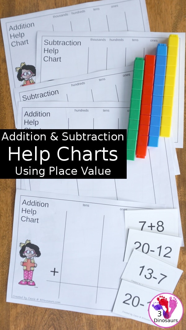 FREE Addition & Subtraction Place Value Help Mats | Free Homeschool Deals