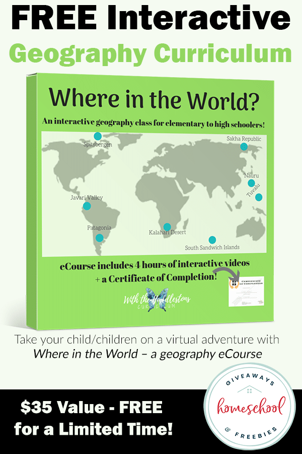 FREE Interactive Geography Curriculum: Where in the World? (FREE until ...