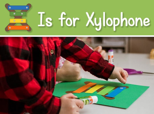 FREE X is for Xylophone Craft | Free Homeschool Deals