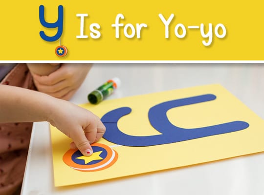FREE Y is for Yo-yo Craft | Free Homeschool Deals
