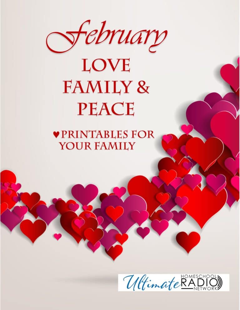 FREE February Love, Family, & Peace Printables (subscriber freebie ...