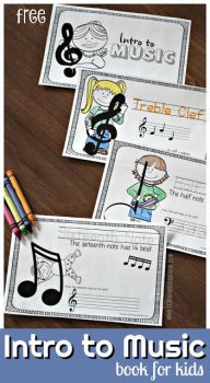 FREE Printable Intro to Music Mini-Book