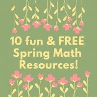 10 Fun & FREE Spring Math Resources! | Free Homeschool Deals