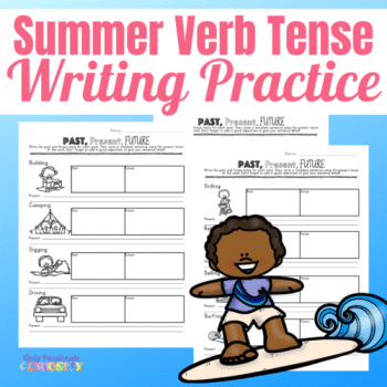 FREE Summer Verb Tense Writing Pack | Free Homeschool Deals