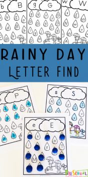 FREE Rainy Day Letter Find | Free Homeschool Deals