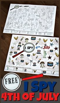 FREE I Spy Fourth of July | Free Homeschool Deals