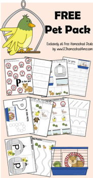 Free Pet Themed Printable Pack