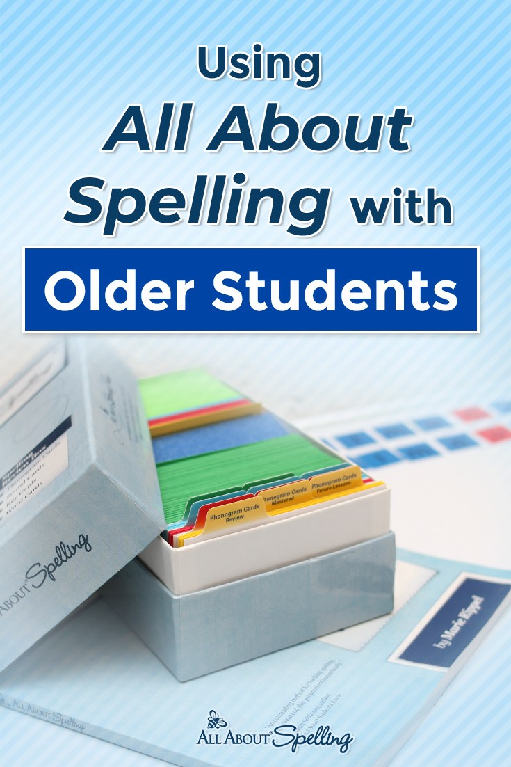 How to Use All About Spelling with Older Students Tips + Printable ...