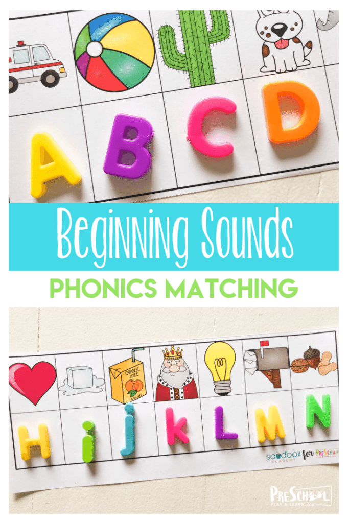 FREE Beginning Sounds Phonics Game | Free Homeschool Deals