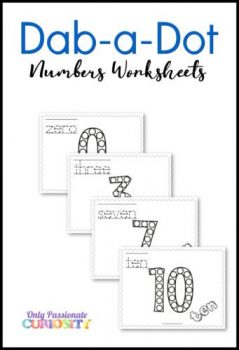FREE Dab-a-Dot Number Practice | Free Homeschool Deals