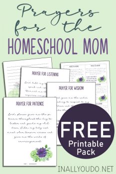 10 FREE Prayers for the Homeschool Mom | Free Homeschool Deals