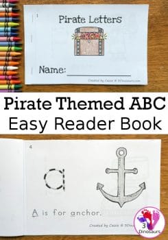 FREE Pirate-Themed ABC Easy Reader | Free Homeschool Deals