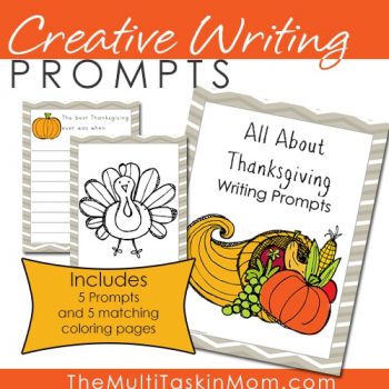 FREE Thanksgiving Writing Prompts | Free Homeschool Deals
