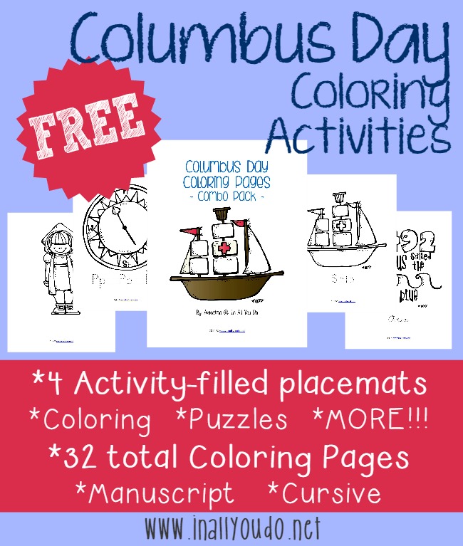 FHD's List of Columbus Day Resources! | Free Homeschool Deals