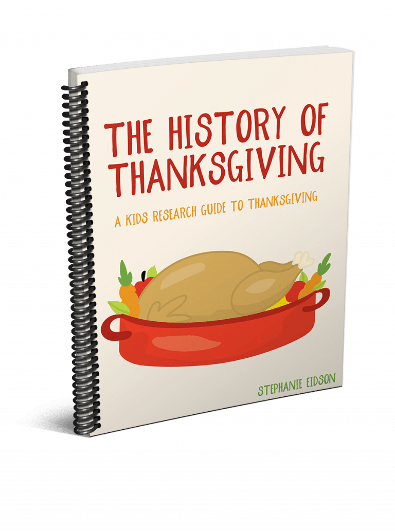 FREE History of Thanksgiving Research Guide | Free Homeschool Deals