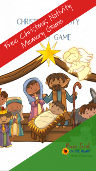 FREE Memory Game Christmas Nativity Printable | Free Homeschool Deals
