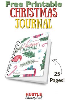 FREE Christmas Journal Printables for Kids | Free Homeschool Deals