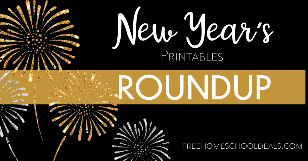 10 FREE New Year's Activity Ideas! | Free Homeschool Deals