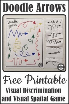 FREE Printable Visual Discrimination Game | Free Homeschool Deals