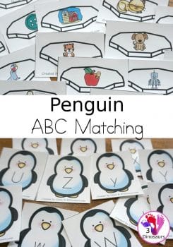 ABC Penguin Matching FREE Printable | Free Homeschool Deals