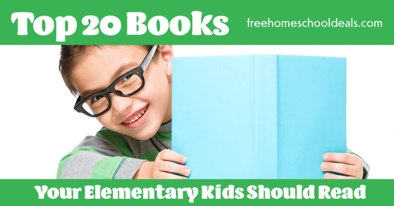 Top 20 Books Your Elementary Student Should Read | Free Homeschool Deals