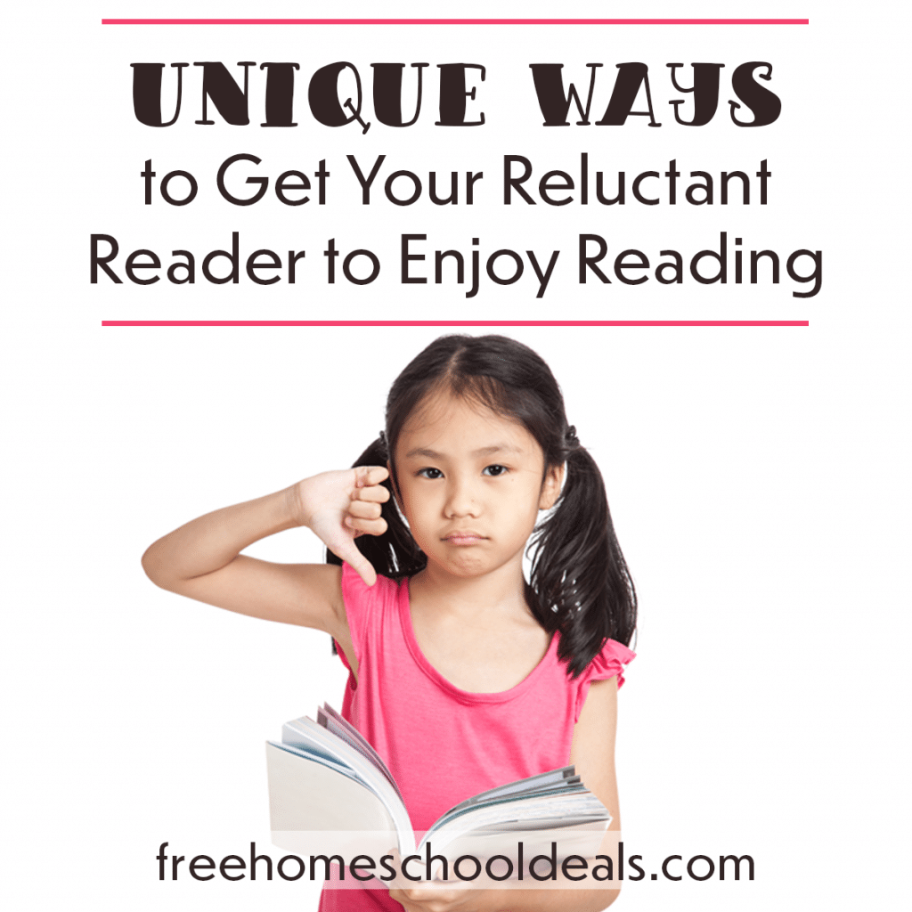 10 Unique Ways to Get Your Reluctant Reader to Enjoy Reading | Free ...