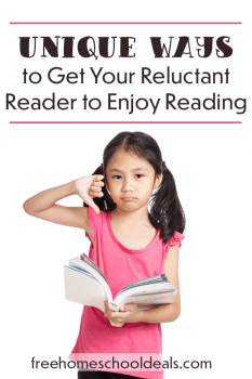 10 Unique Ways to Get Your Reluctant Reader to Enjoy Reading | Free ...