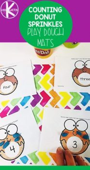 FREE Playdough Mats for Counting Donut Sprinkles | Free Homeschool Deals