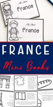 FREE Printable France Mini-Book | Free Homeschool Deals