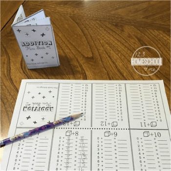 FREE Mini Addition Book | Free Homeschool Deals