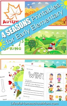 Four Seasons FREE Printable Pack | Free Homeschool Deals