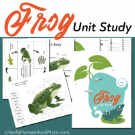 FREE Frog Life Cycle Unit Study | Free Homeschool Deals