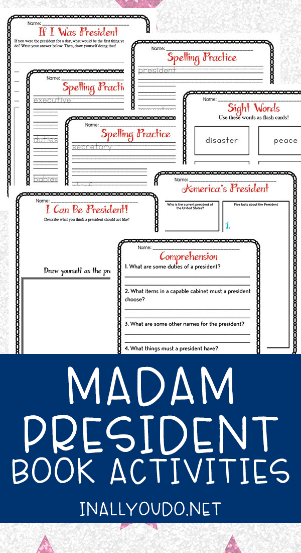 FREE Madam President Book Study | Free Homeschool Deals