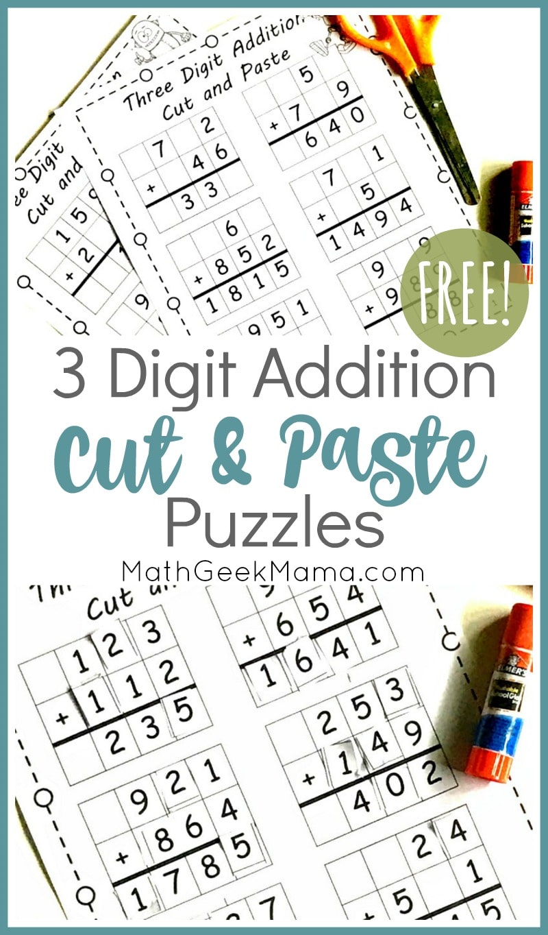 3-Digit Addition FREE Challenges | Free Homeschool Deals