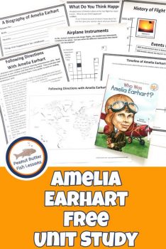 FREE Amelia Earhart Unit Study | Free Homeschool Deals