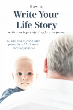 FREE Write Your Life Story Printables | Free Homeschool Deals